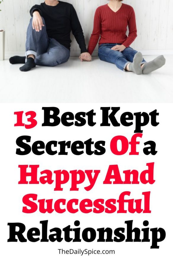 13 Best Kept Secrets Of A Happy Relationship - The Daily Spice